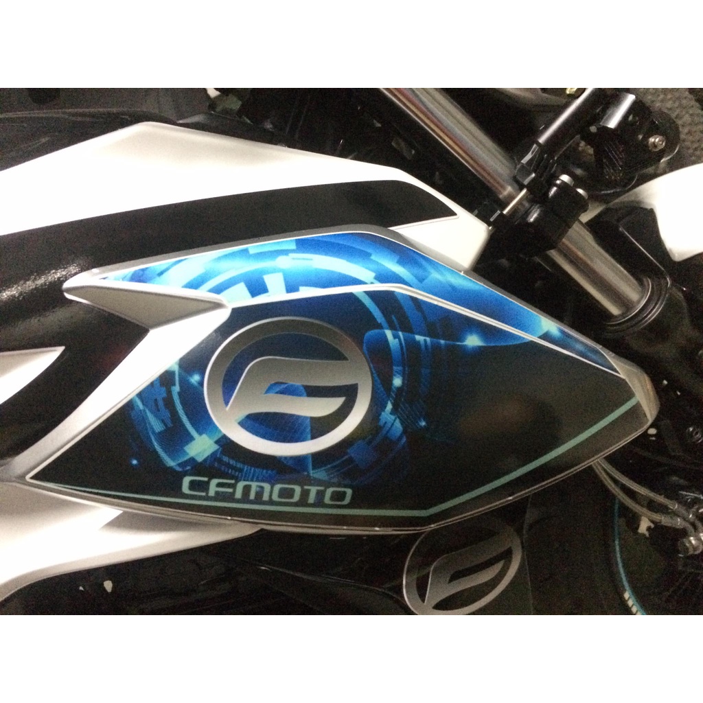 CFMOTO NK650 Version3 "Cyber Design"(2pcs) Customized Motorcycle Decals ...