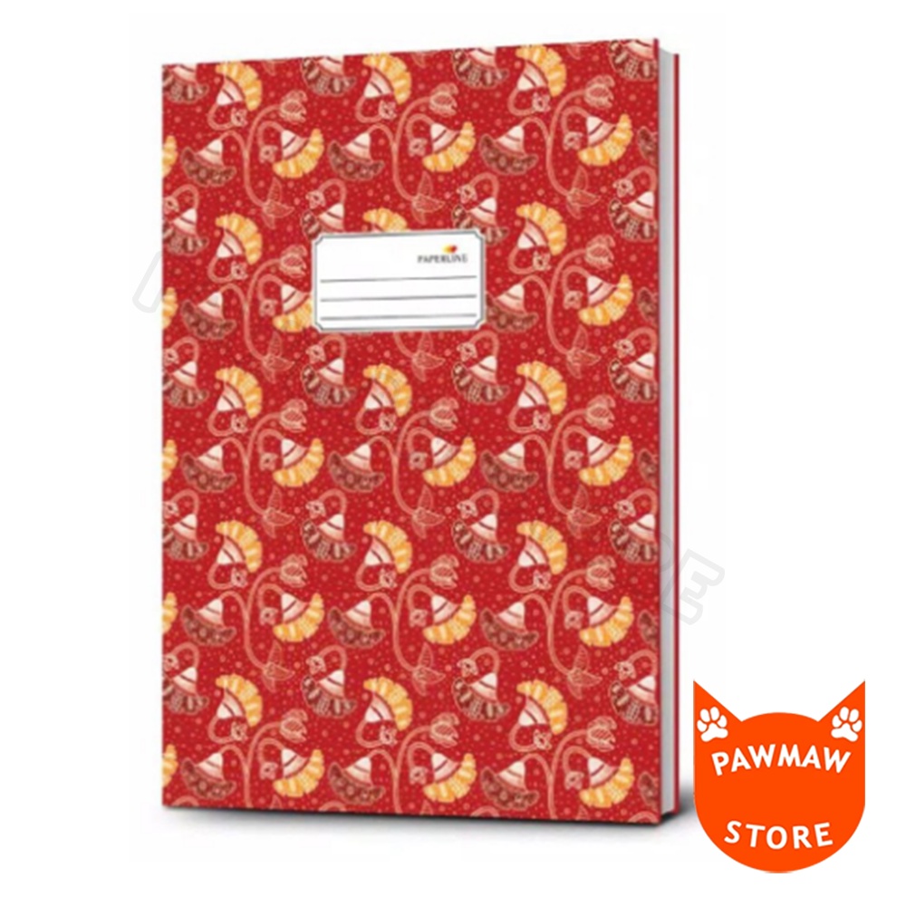 100 Sheets Paperline Quarto Hardcover Notebook ( PCS) | Shopee Philippines