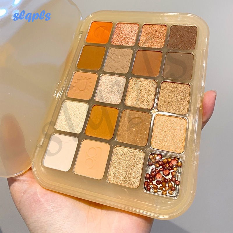 20 Colors Chestnut Eyeshadow Make Up Pearl Earth Matte Eyeshadow ...