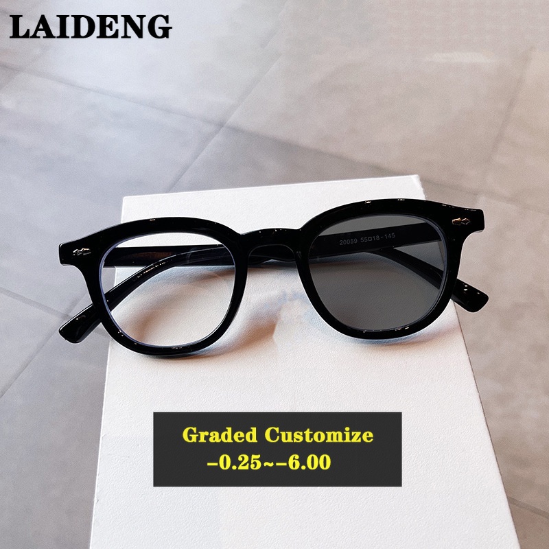 Graded Eyeglasses For Women Myopia Glaases Photochromic Anti Radiation ...