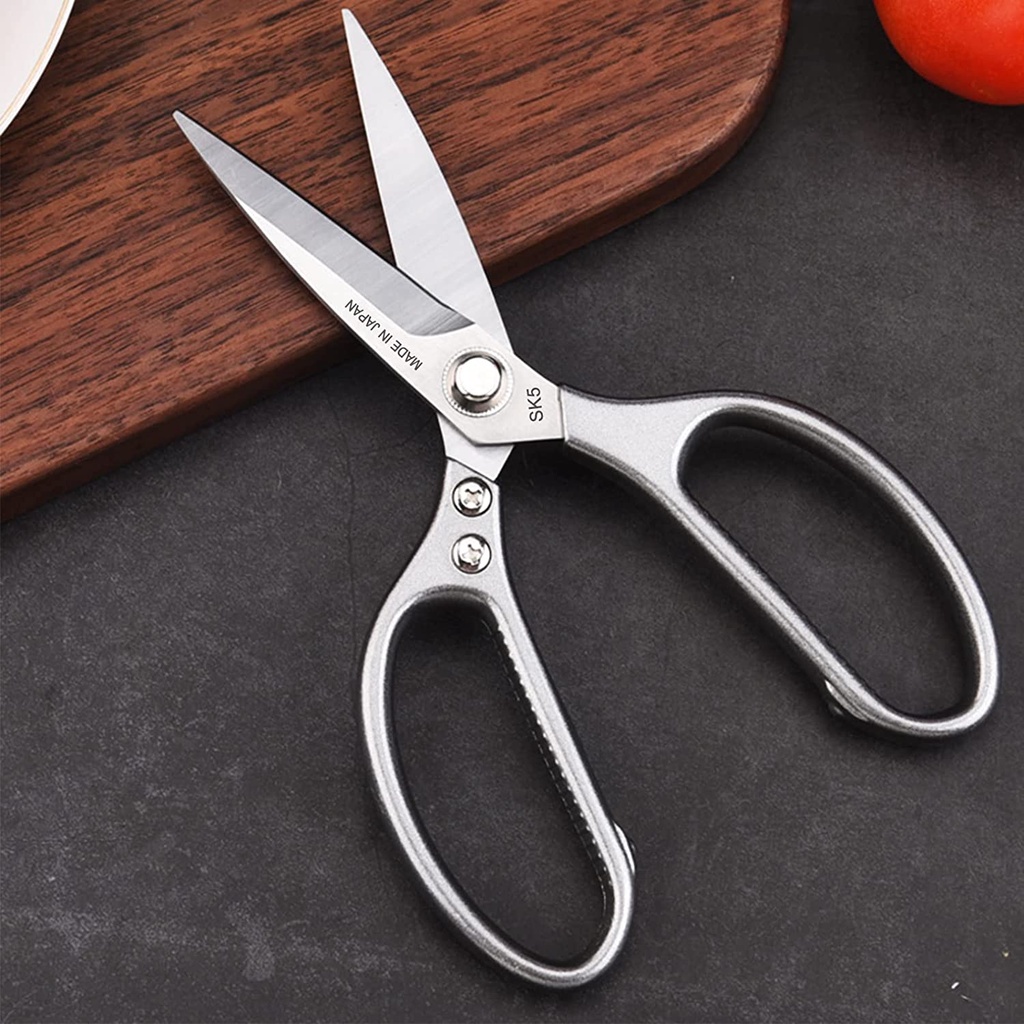 HEAVY DUTY SCISSOR SK-5 STEEL JAPANESE KITCHEN SCISSORS BIG SIZE CUTTER ...