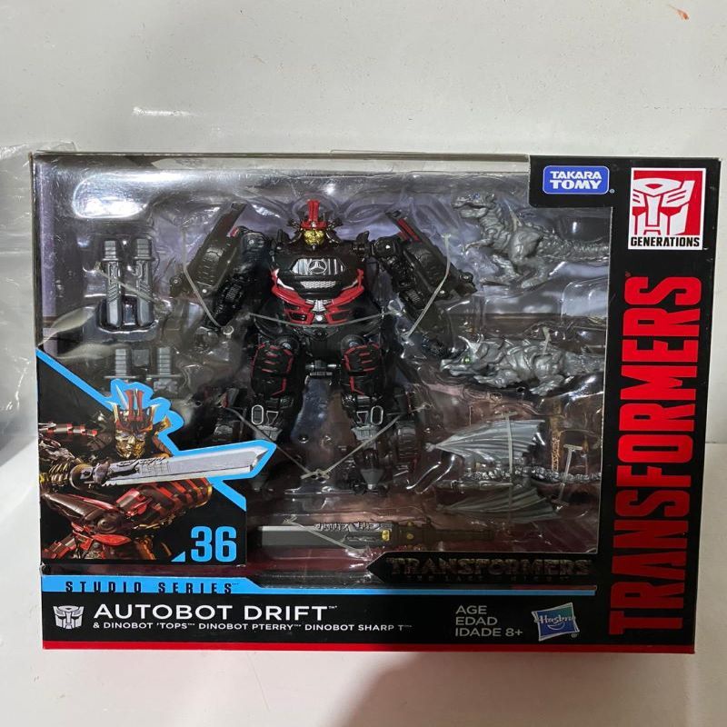 Hasbro's new Transformers movie 10th anniversary SS36 enhanced D drift ...