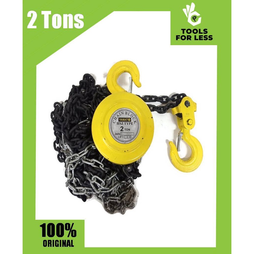 Yamato HSZ Series Chain Blocks (1T, 2T, 3T & 5T) | Shopee Philippines