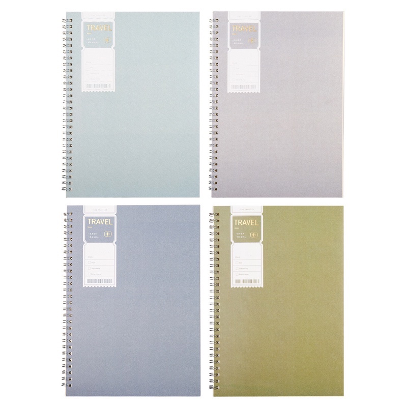 Deli Spiral Notebook A5 60 Sheets Classic Binder Notebooks Series ...