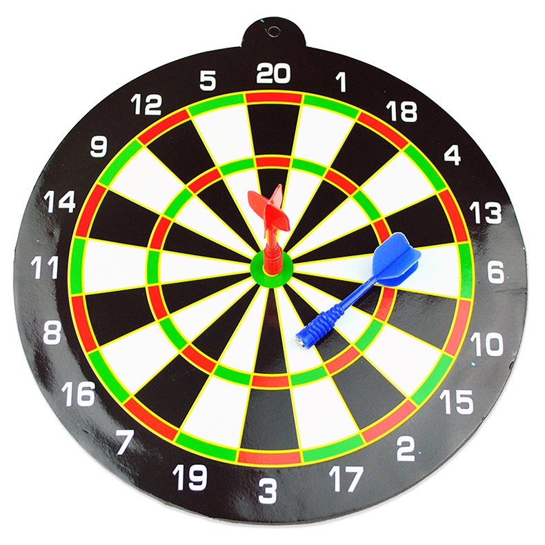 24.5CM Funny Magnetic Dart Board for Kids Adults Including 2 Safety ...