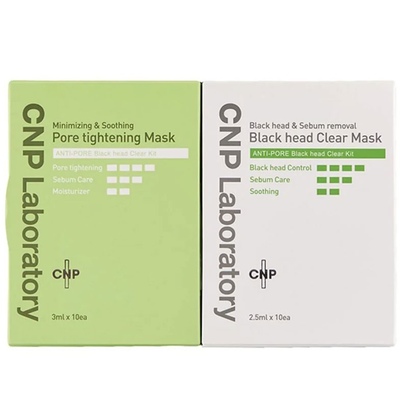 CNP Laboratory Anti-Pore Black Head Clear Kit (10 Set) | Shopee Philippines