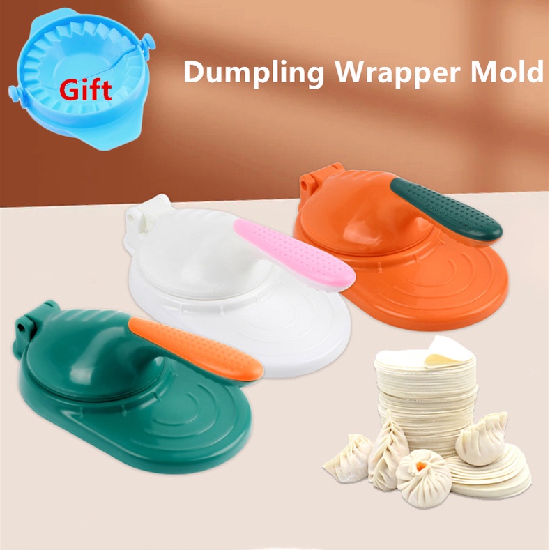 Plastic Dough Presser Labor-Saving Dumpling Skin Making Mold Pressure ...