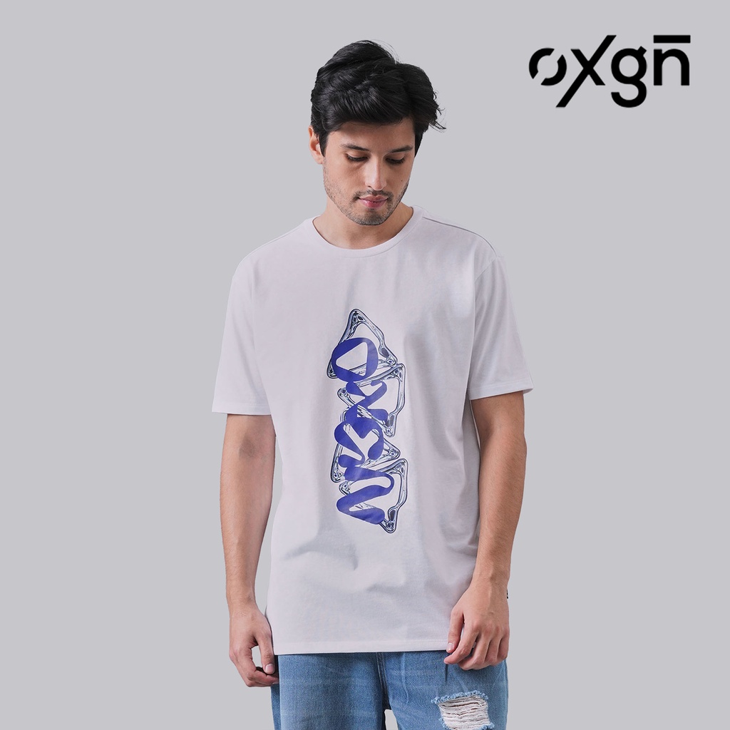 OXGN Logo Regular Easy Fit Graphic T-Shirt With Special Print For Men ...