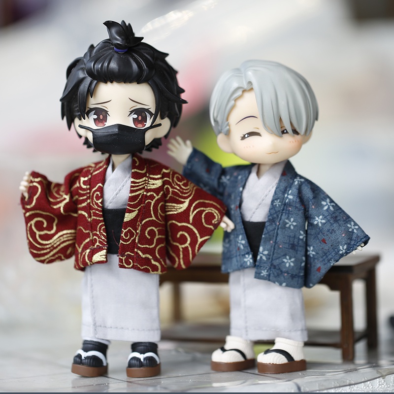 ob11 Doll Clothes Kimono Yukata Set molly 1/12bjd GSC body9 | Shopee ...