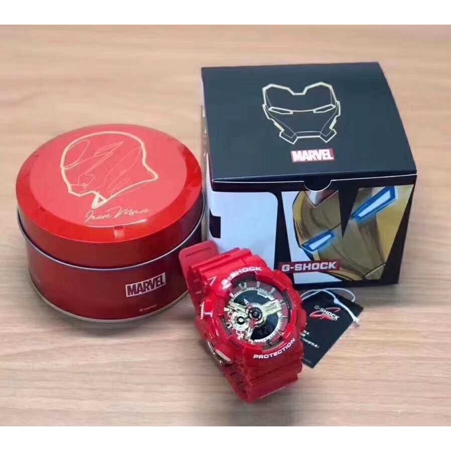 Casio watch marvel co-branded iron man | Shopee Philippines
