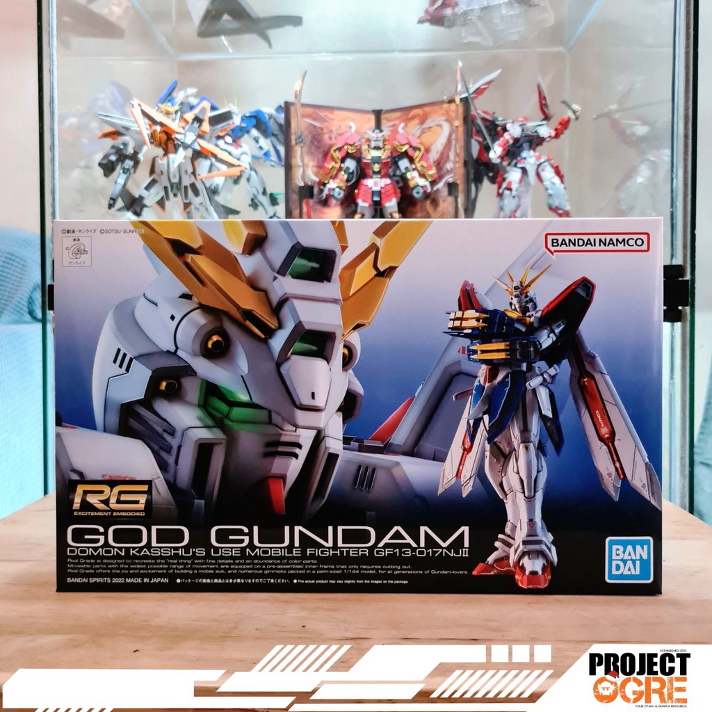 RG 1/144 God Gundam Model Kit | Shopee Philippines