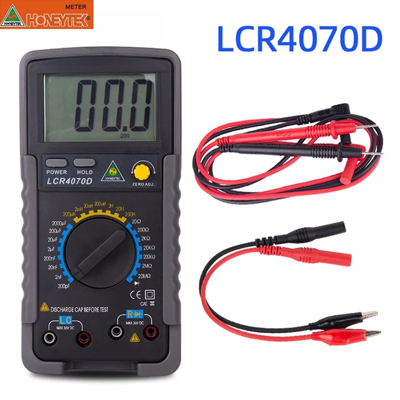 KUAIQU Lcr4070d Digital Multimeter Lcr Meter Capacitance Inductance ...