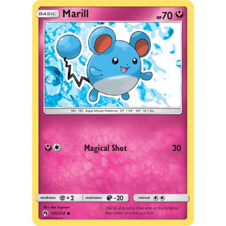 Azurill , Marill , Azumarill Pokemon Cards TCG (2nd Gen Pokemon ...
