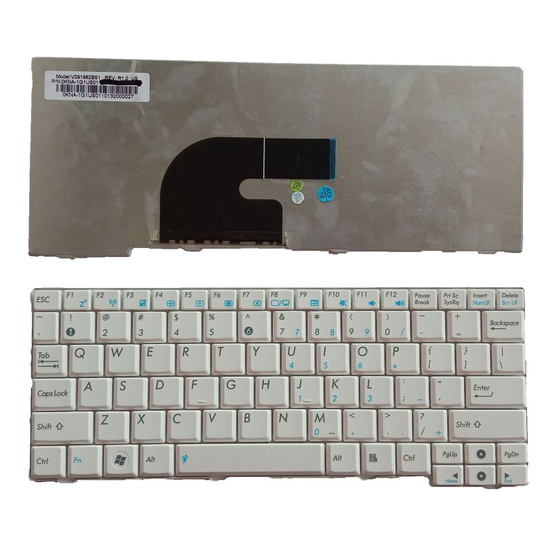 US NEW Keyboard for ASUS MK90 EEEPC MK90 EPC MK90H Replace laptop ...