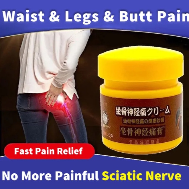 Sciatic Nerve Pain Relieving Cream/Lumbar disc protrusion cream ...