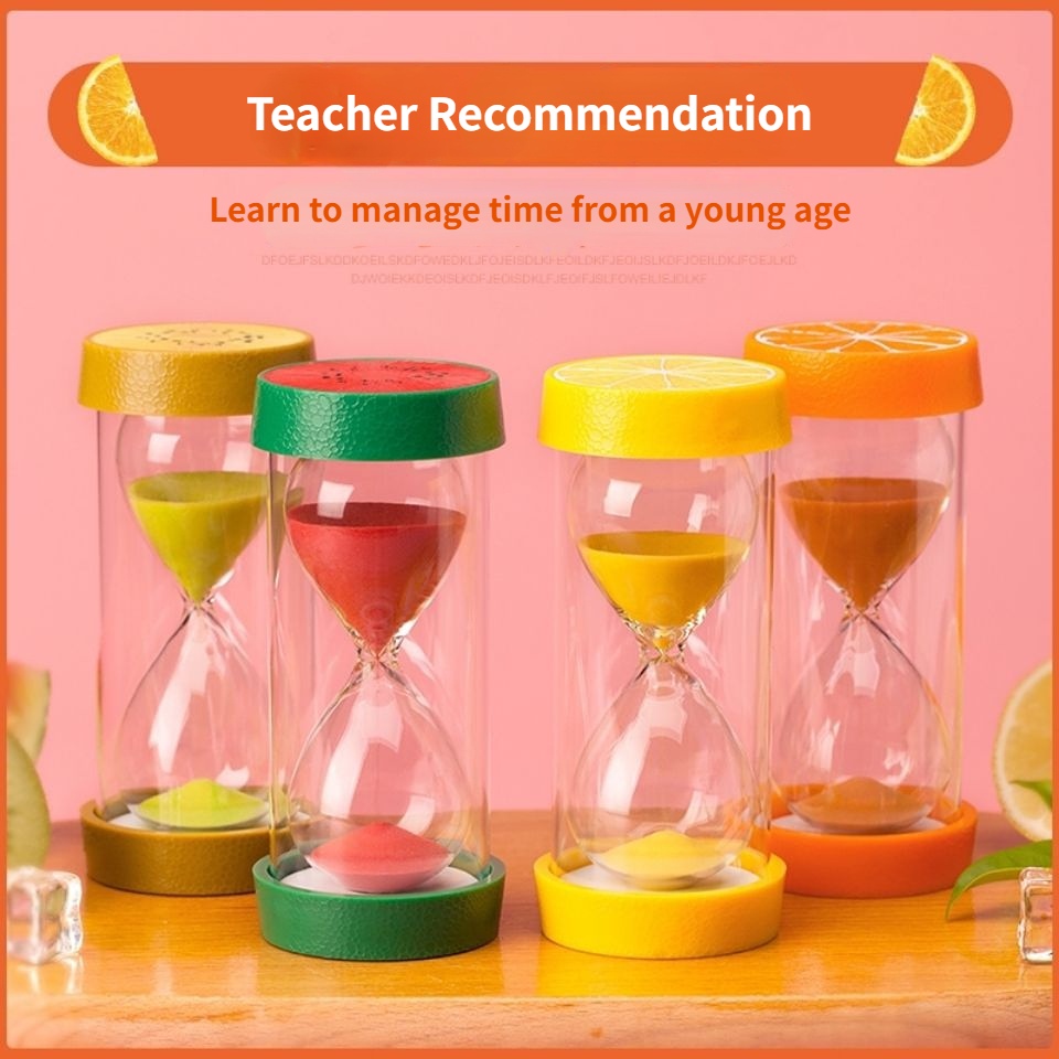 Fruit Hourglass Sandglass Timer 5/30/60 Minutes Kids Timer Sand Clock ...