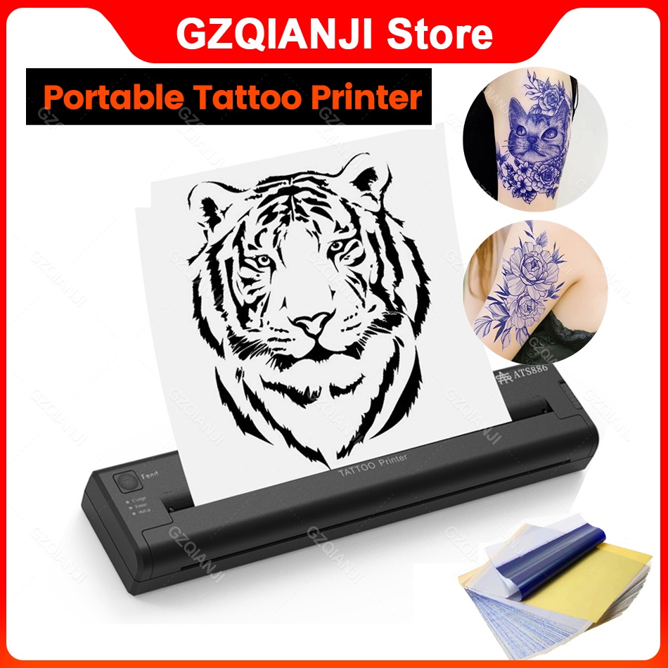 Tattoo Stencil Transfer Printer Machine Flash Thermal Copier Printer ...