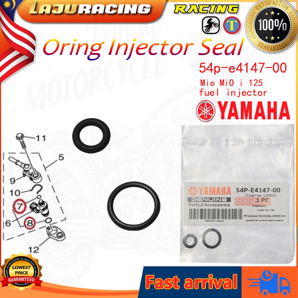 Oring Injector Seal Injector for yamaha MIO SOUL I 115, MIO I 125, MIO ...