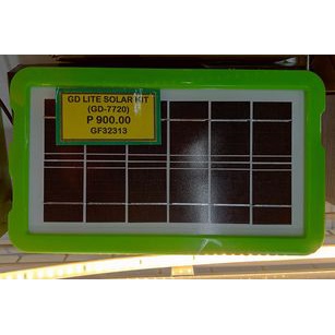 GD LITE SOLAR KIT (GD-7720) | Shopee Philippines