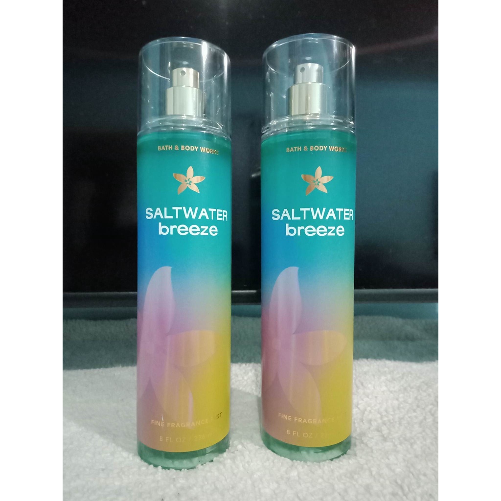 BATH & BODY WORKS SALTWATER BREEZE 236ml | Shopee Philippines