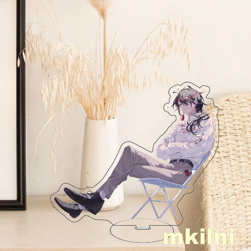 Anime Luxiem Vtuber Figures Acrylic Stand Plate Vox Akuma Mysta Rias ...