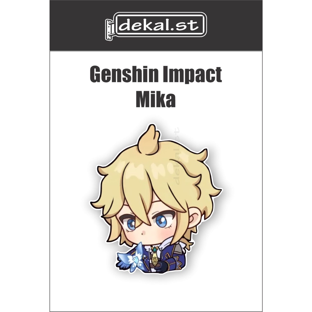 genshin impact MIKA Acyrlic ref magnet phone grip broochpin shoecharm ...