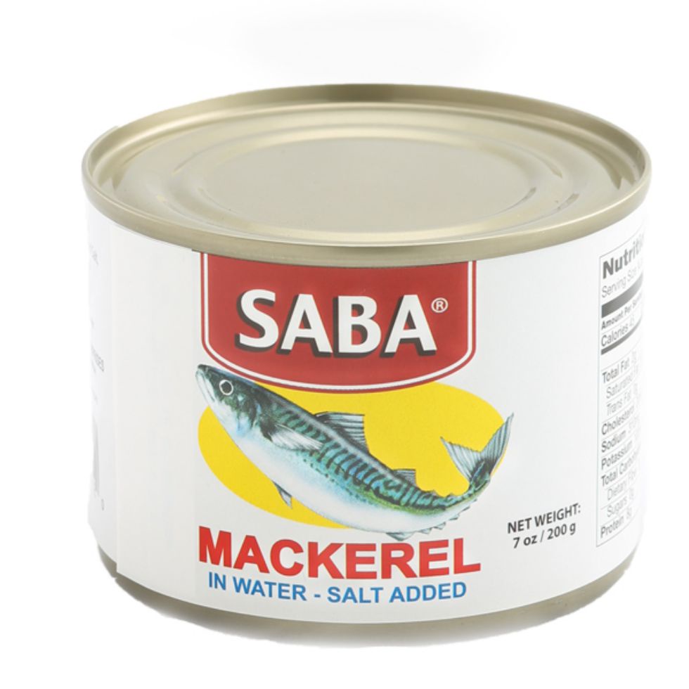 SABA MACKEREL NATURAL OIL 200G | Shopee Philippines