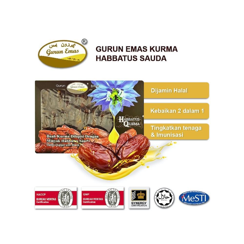 Desert Gold Dates Dates Black Seed Sauda Halal Dates 250gram | Shopee ...