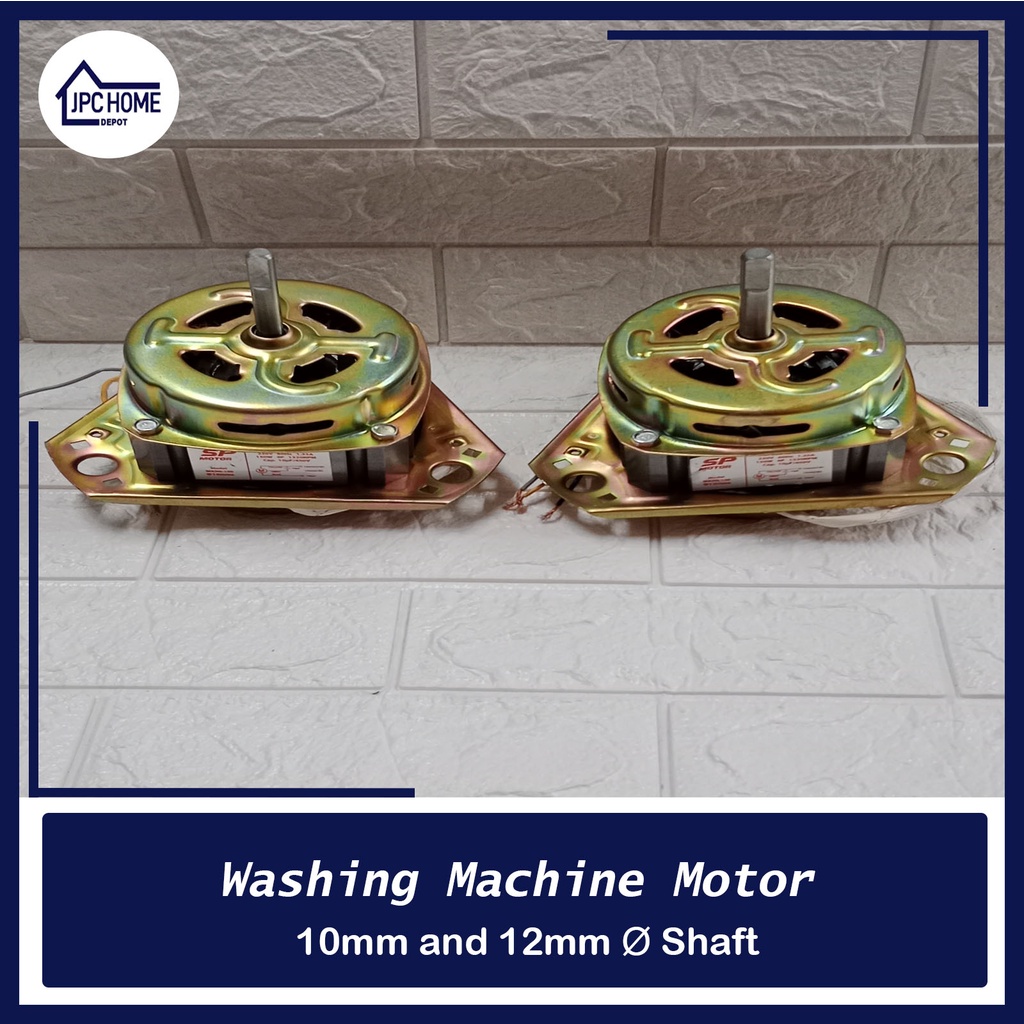 Washing Machine Motor 10mm/12mm Shafting Copper and Aluminum Windings ...