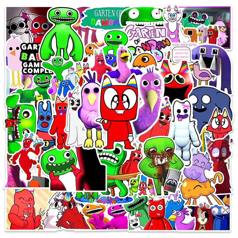 Hot Game Garten of Banban Sticker Toys 50pcs DIY Laptop Luggage ...