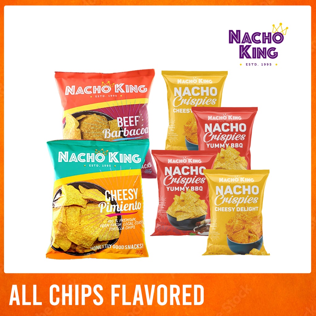 Nacho King ALL CHIPS Flavored | Shopee Philippines