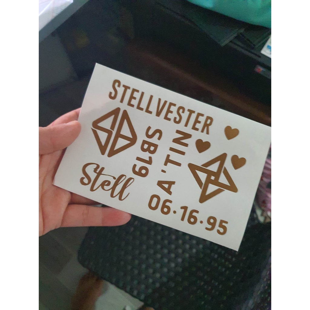 SB19 | Decal Vinyl Waterproof Sticker | Shopee Philippines