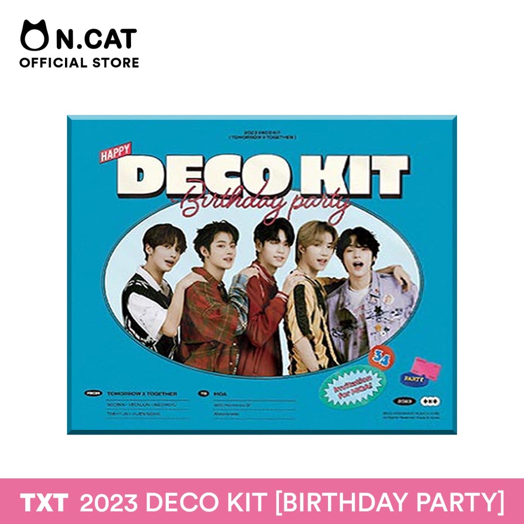 NCAT TXT: 2023 DECO KIT [BIRTHDAY PARTY] + WEVERSE POB | Shopee Philippines