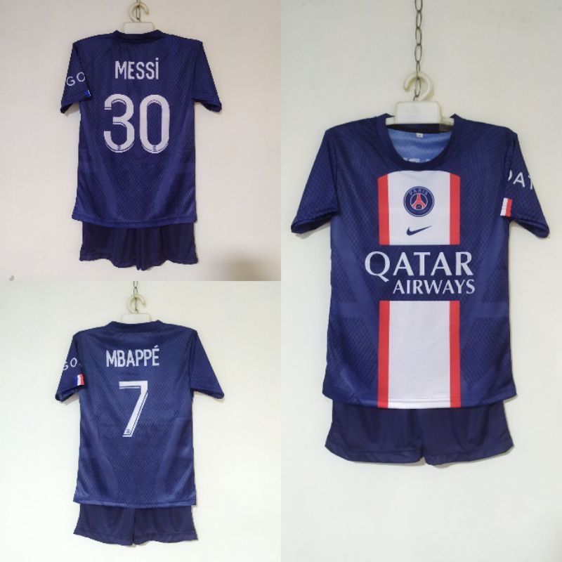 Psg Messi Kids Football Suit - PSG Soccer Shirt - PSG Messi Kids Jersey ...