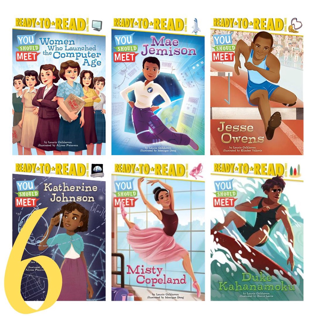 Ready-to-Read Level 3 (6 books) YOU SHOULD MEET series (brand new ...