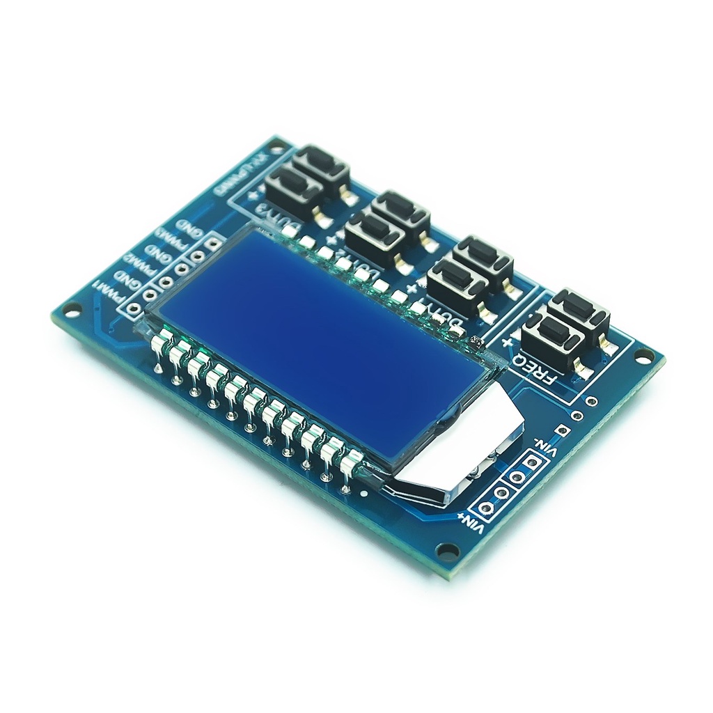 3 channels PWM pulse frequency duty cycle adjustable module square wave rectangular wave signal ...