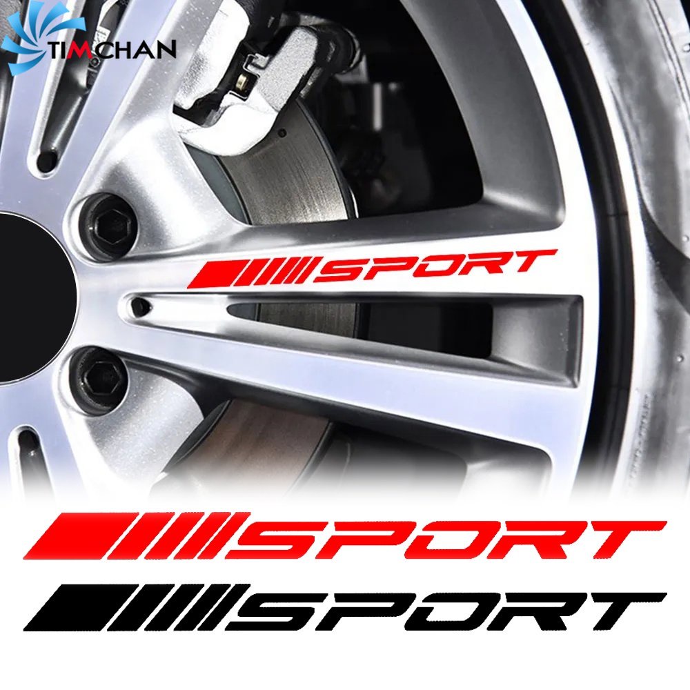 4Pcs Pack DIY Car Decoration Decal SPORT Sports Stickers Vinyl Logos ...