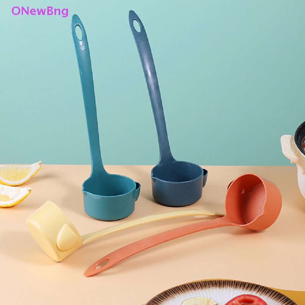 ONew Handle Soup Spoon Soup Oil Separator Spoon Colander Spoon Filter ...