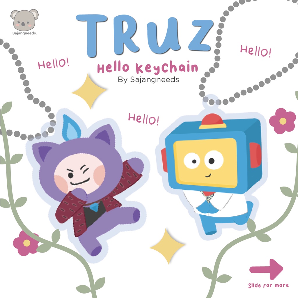 Truz TREASURE HELLO KEYCHAIN | Shopee Philippines