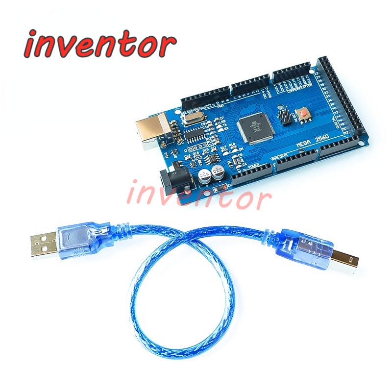 MEGA2560 R3 improved version CH340G with data cable open source development board | Shopee ...