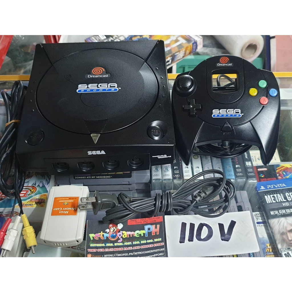 RARE! Sega Dreamcast Sports Edition (Black) Console (HKT-3020) System ...