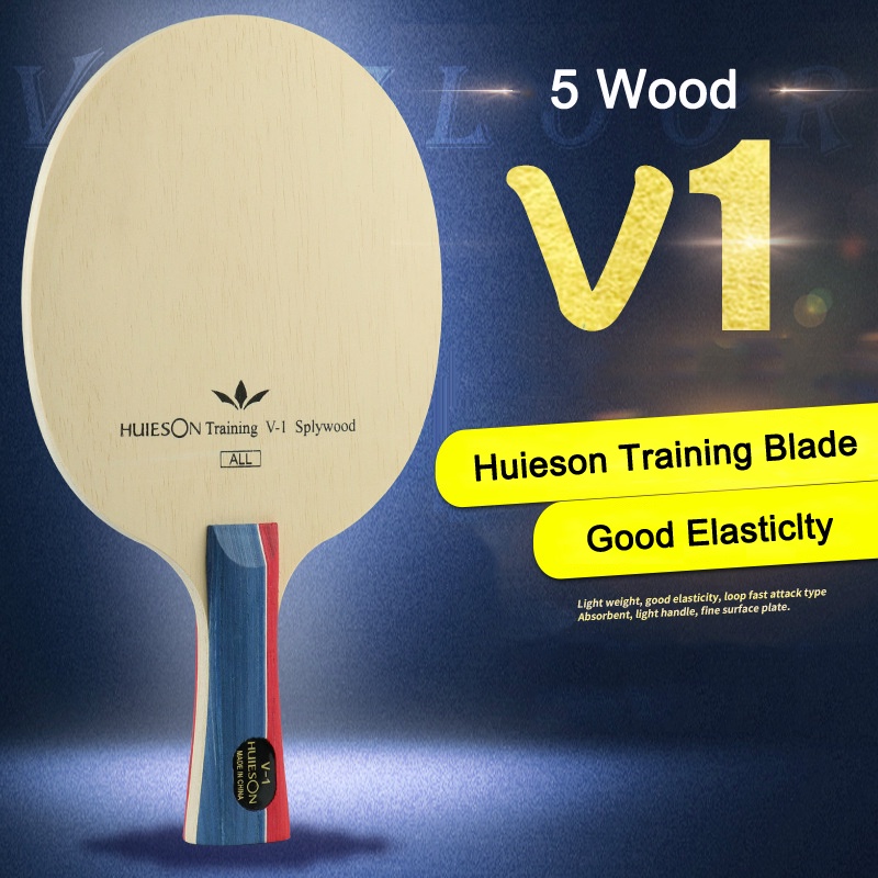 Huieson Professional 5Ply Polar Wood Table Tennis Blade Entry level ...