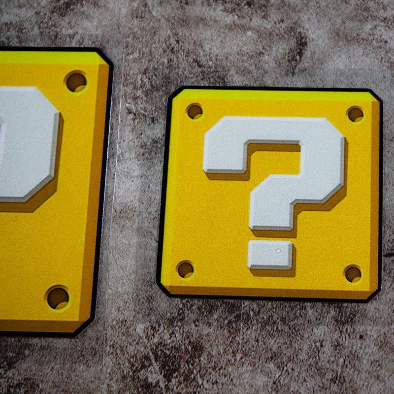 Car Sticker JDM Stand-Alone Game Question Mark Brick Super Mario ...