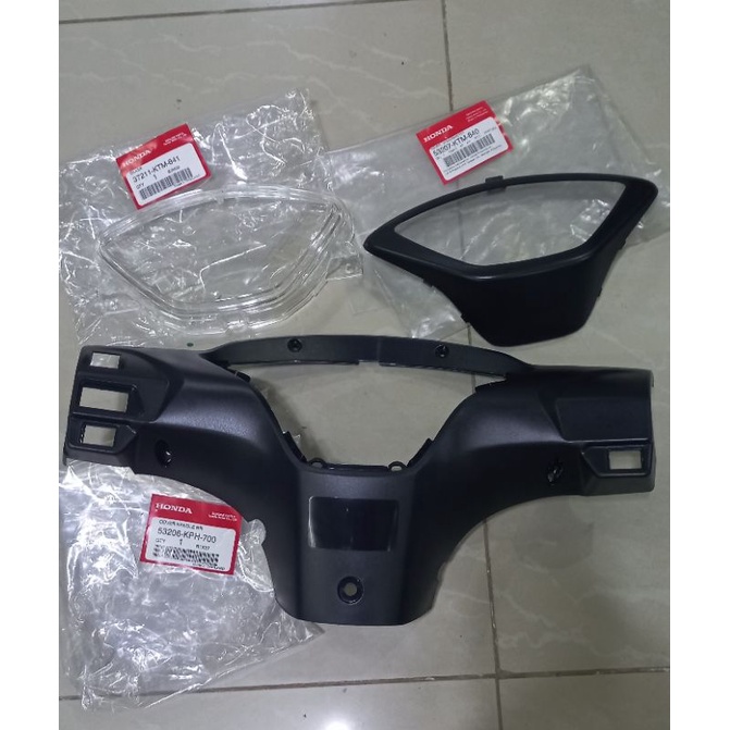HONDA WAVE 125i rear cowling,speed lens,speedometer cover set (genuine ...