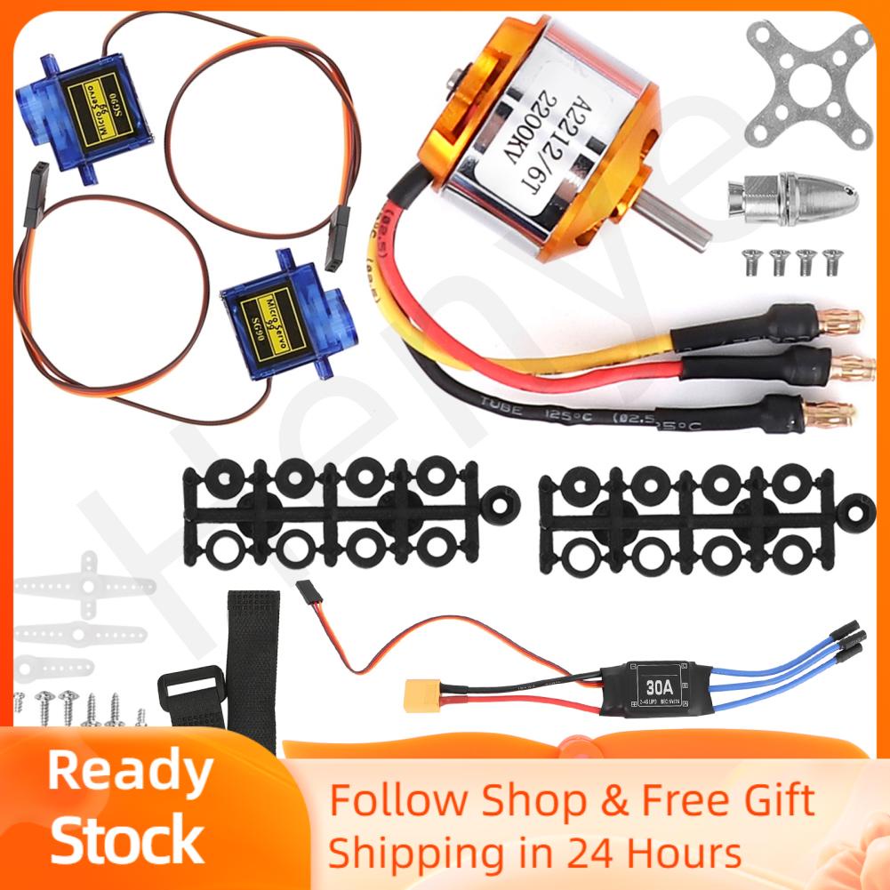 Henye RC Remote Control Aircraft 2212 KV2200 Motor 6035 Propeller Servo ...
