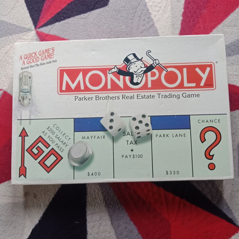 Original hasbro parker brothers monopoly | Shopee Philippines
