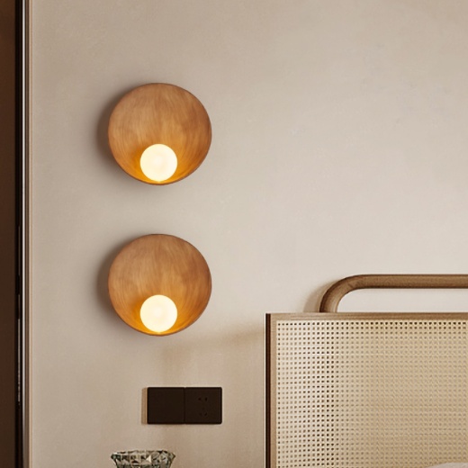 Modern Simple Shell Wall Lamp Nordic Living Room Bedroom Wall Lamp ...