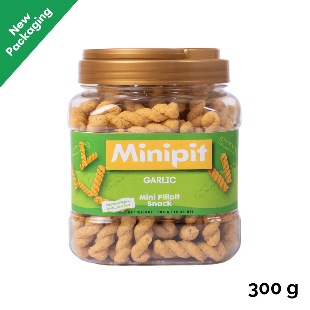 Minipit Mini Pilipit Snack Garlic 300g | Shopee Philippines
