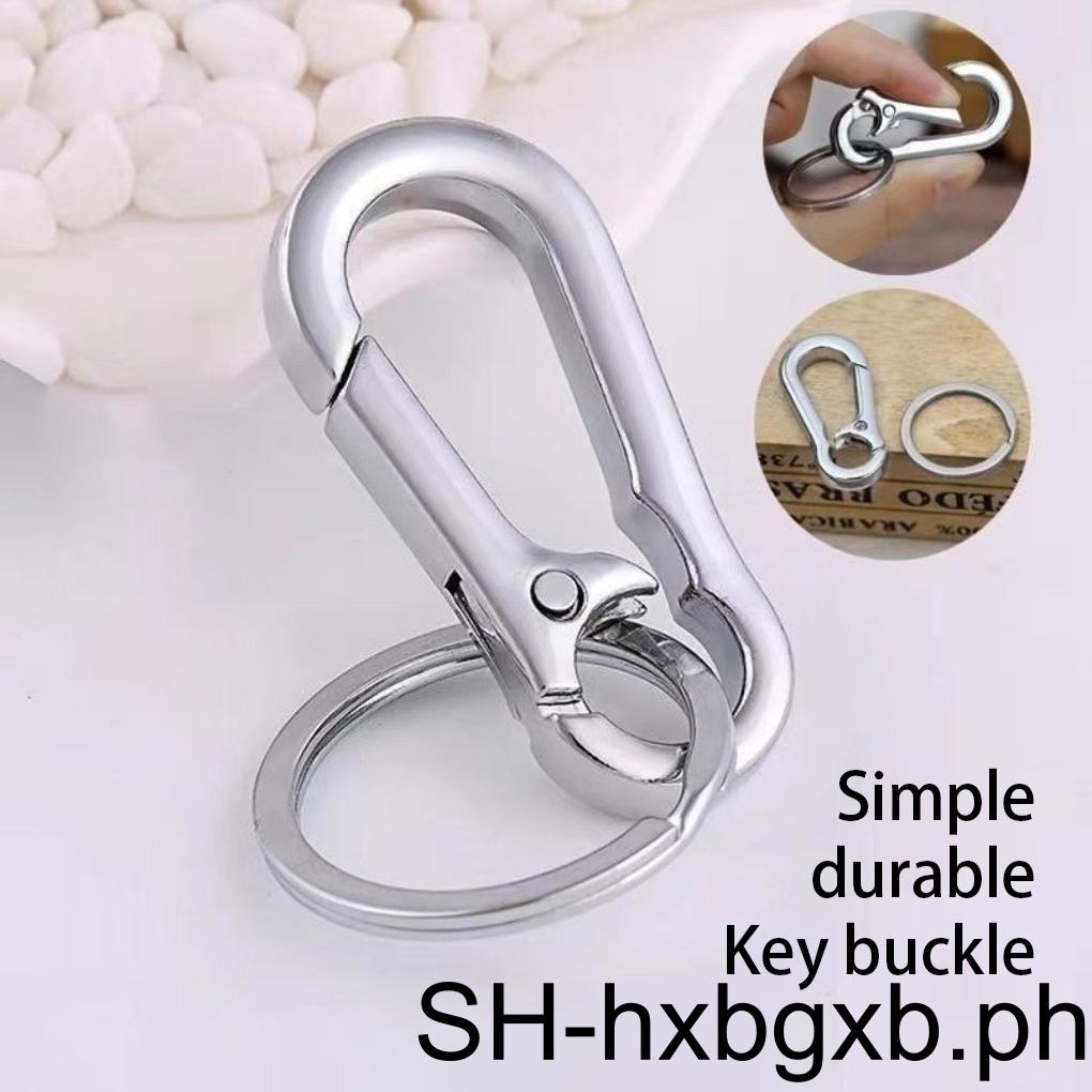 Key Chain Ring Zinc Alloy Door Keychain Portable Hanging Buckle Home ...