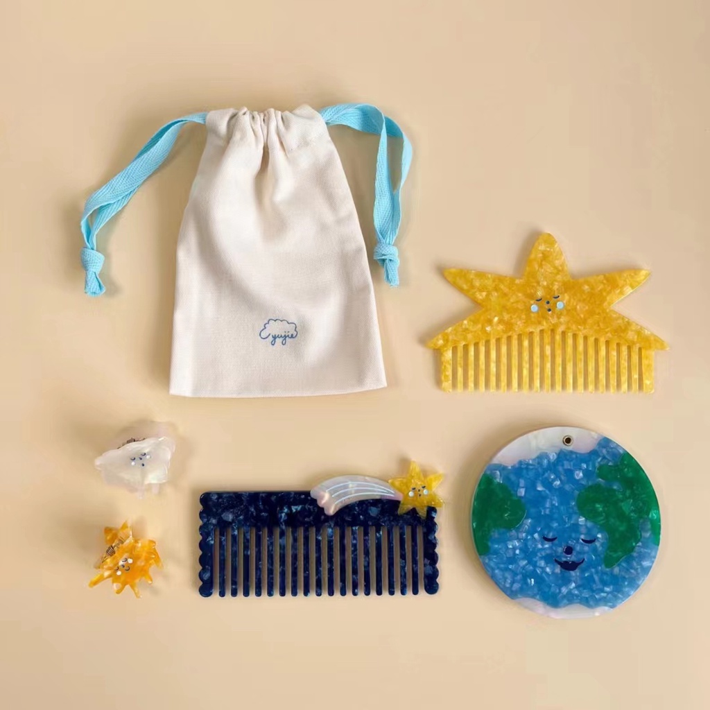 Fashion Hair Comb Star Same Style Cute Sweet | Shopee Philippines